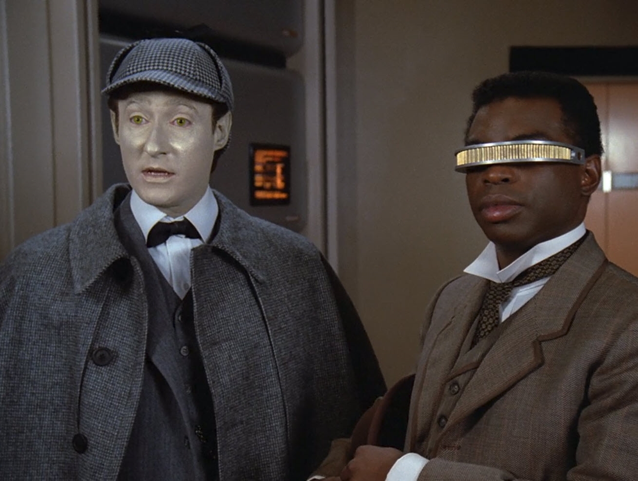 Retro TV Review: Star Trek TNG SSN 2 Episode Three: Elementary, Dear ...