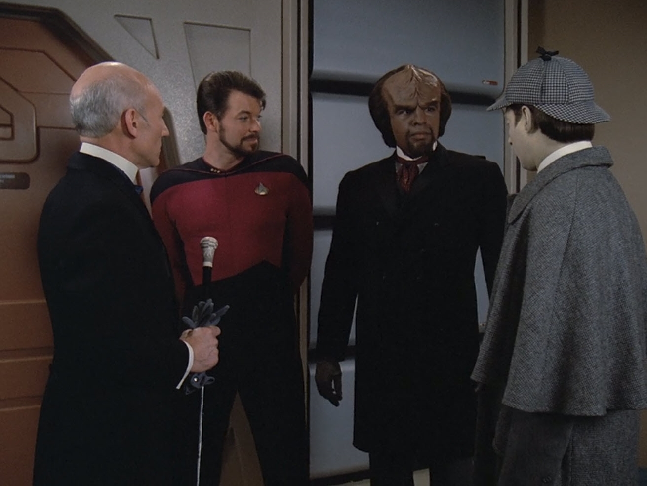 Retro TV Review: Star Trek TNG SSN 2 Episode Three: Elementary, Dear Data – Late to the Game Blog