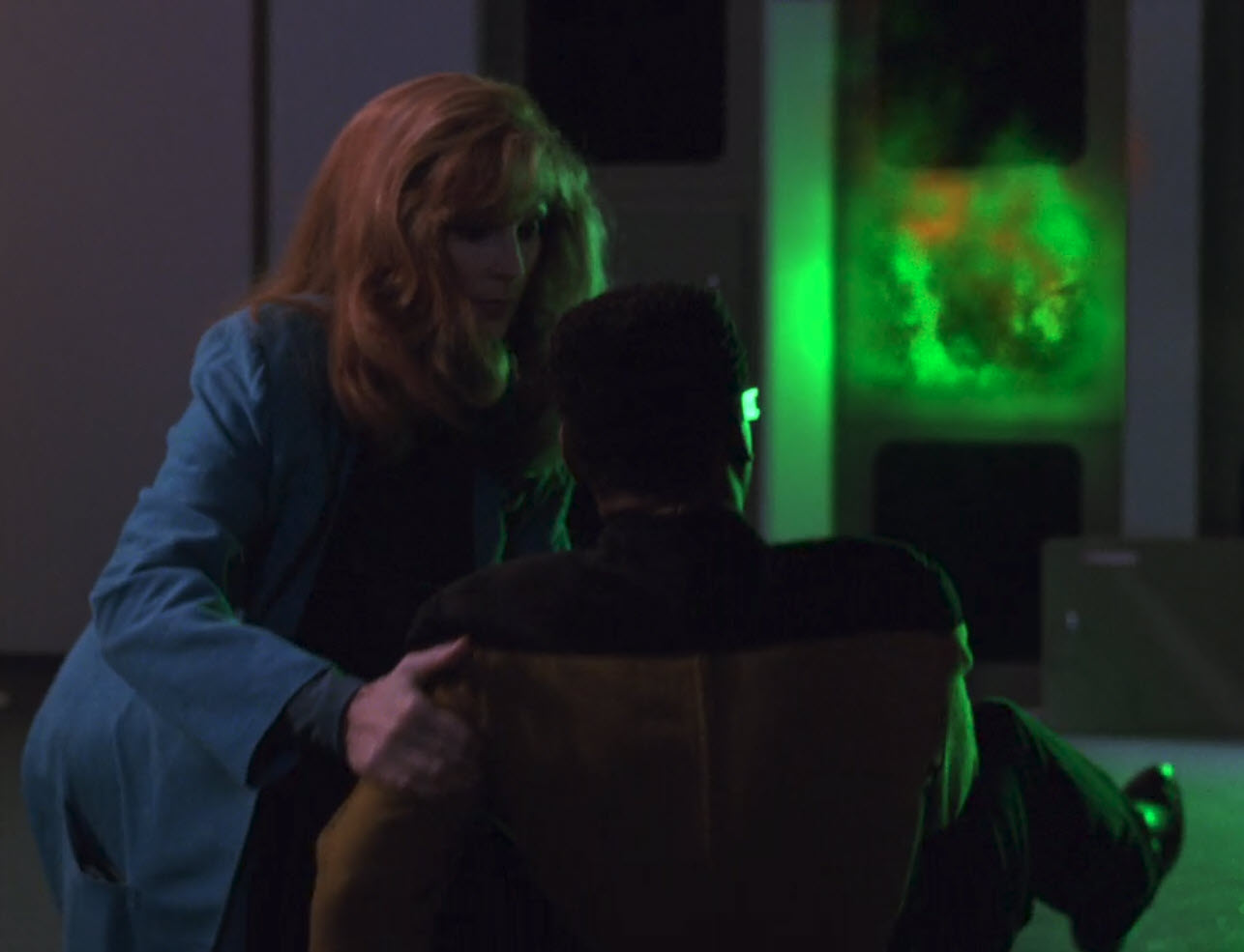 Retro TV Review: Star Trek TNG SSN 5 Episode Five: Disaster – Late to ...