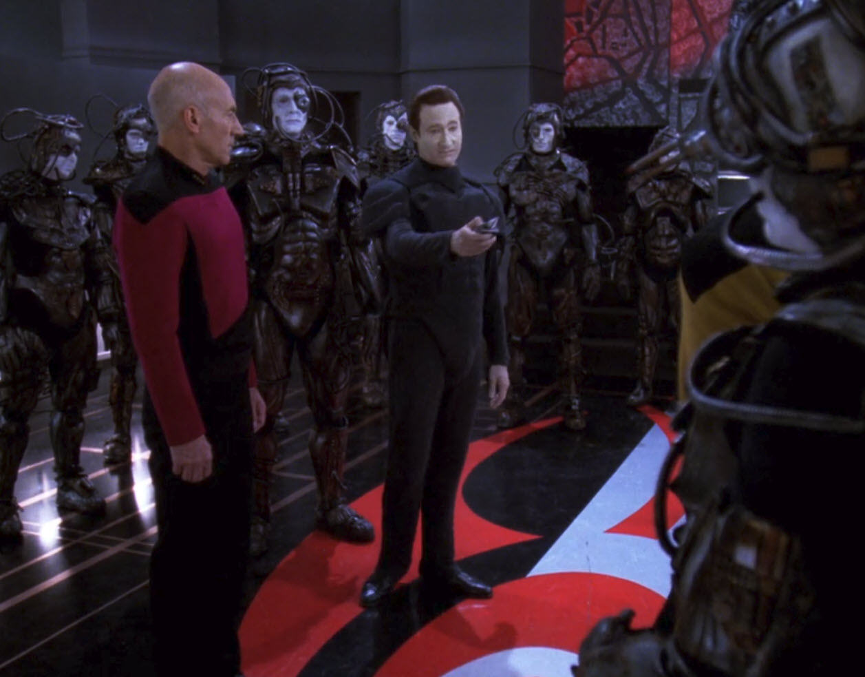 Retro TV Review: Star Trek TNG SSN 7 Season Premiere: Episode One ...