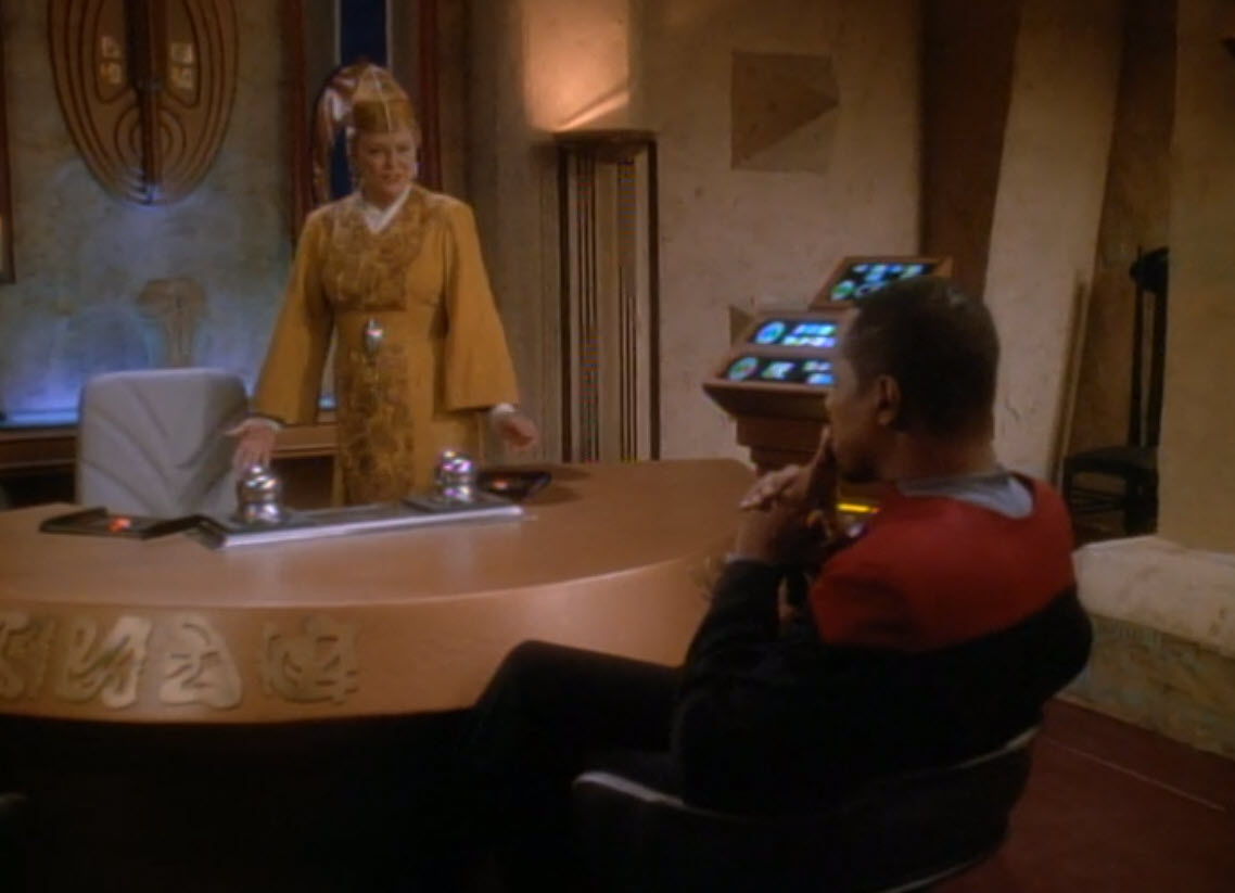 Retro TV Review: Star Trek DS9 SSN Three Episode Twenty-Four: Shakaar ...
