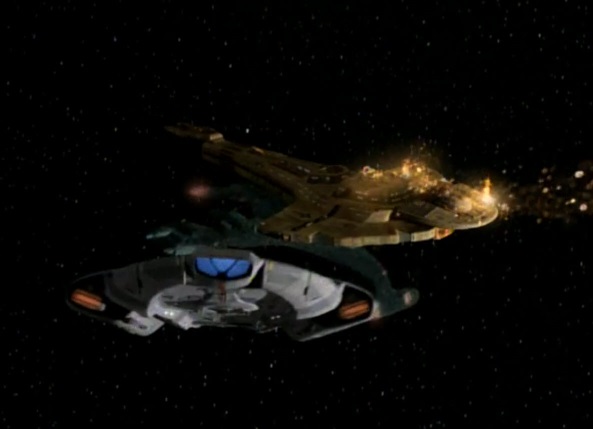 Retro TV Review: Star Trek DS9 SSN Four Season Premier. Episode One ...